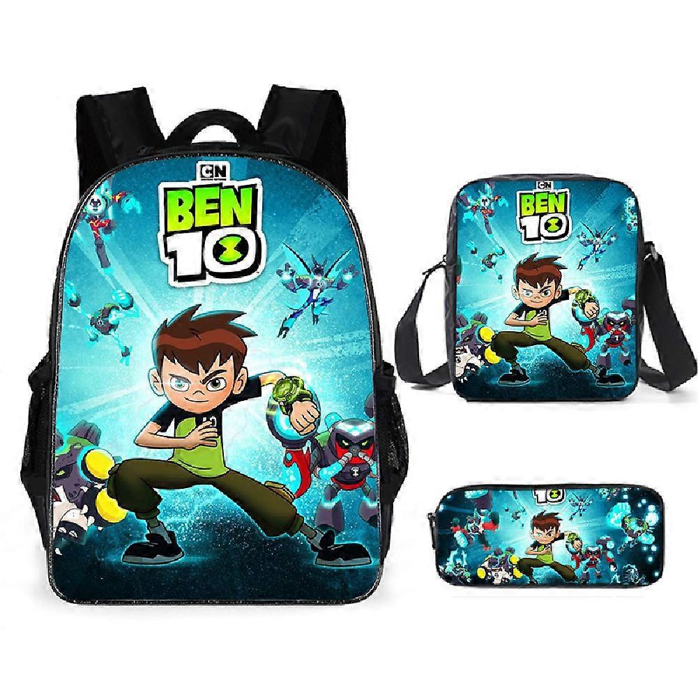 Teenage hacker backpack ben 10 student backpack anime cartoon backpack ...