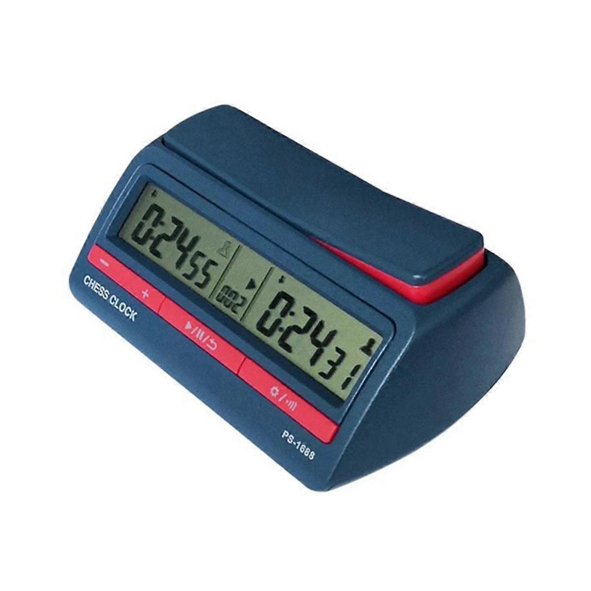 Professional Advanced Chess Digital Timer Chess Clock Count Up Down Board Game Clock PS-1688 ...