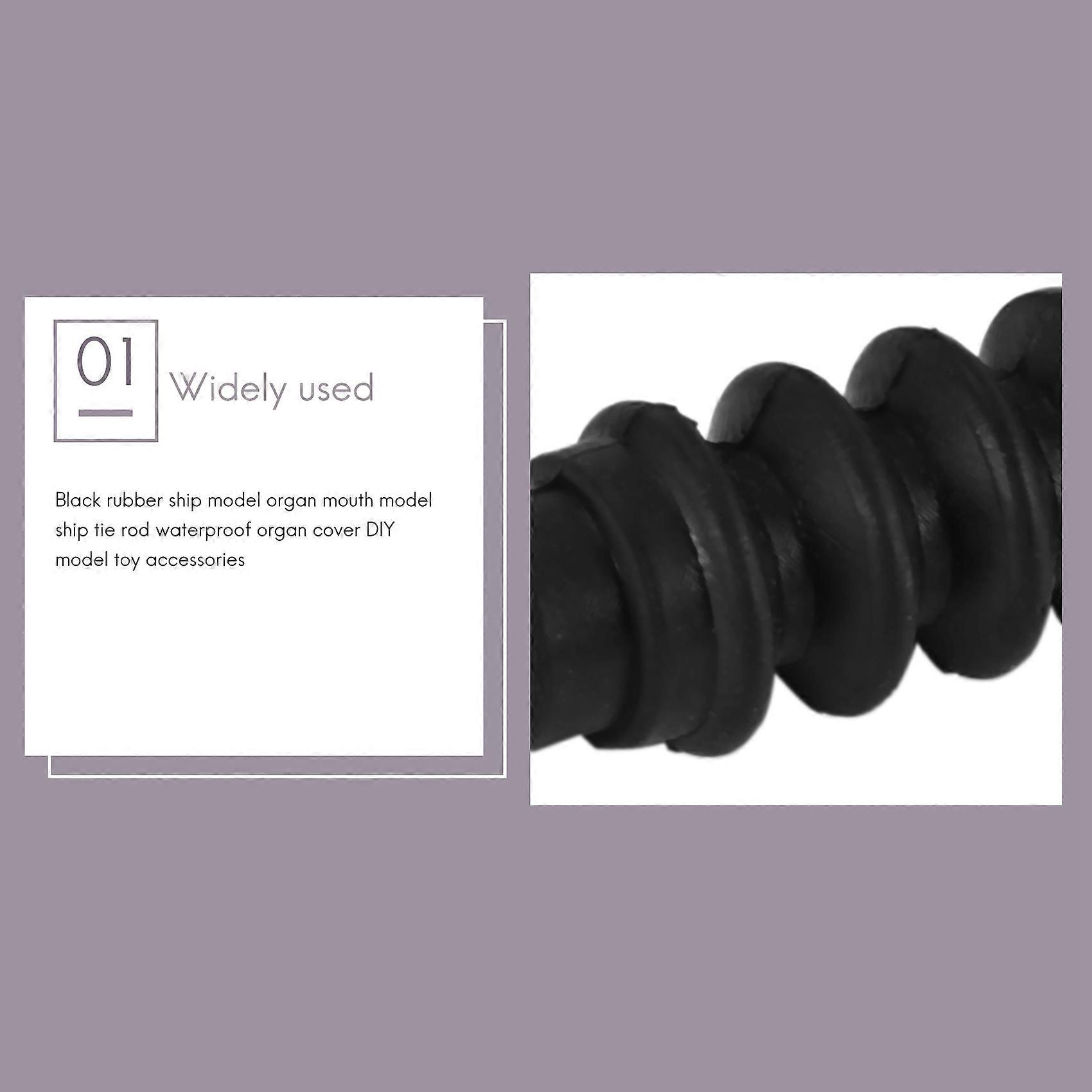 3 x push, waterproof, rubber seal, bellows model 37 mm for RC boat ...