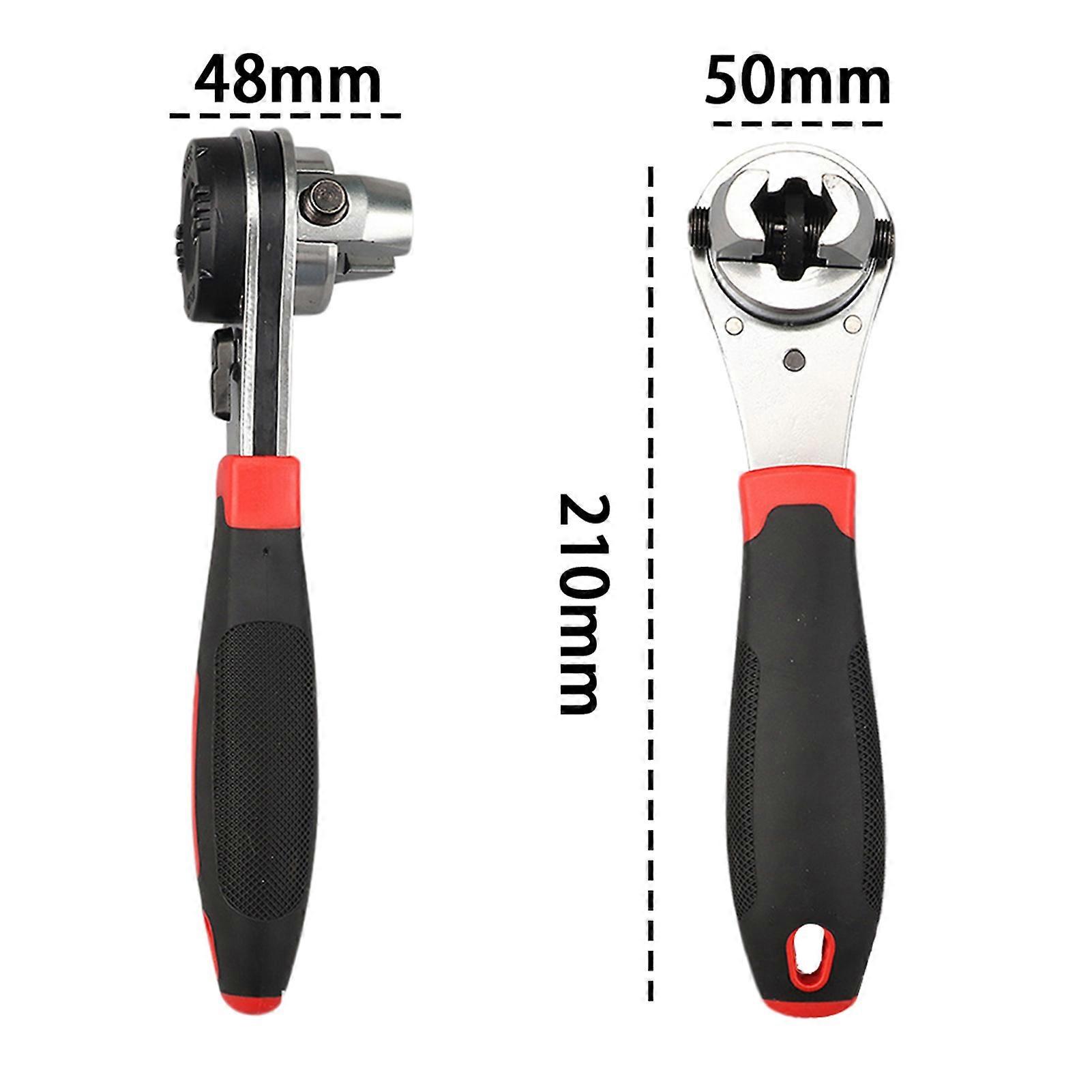 Universal Socket Torque Ratchet Wrench Anti-Slip Handle Ergonomic ...