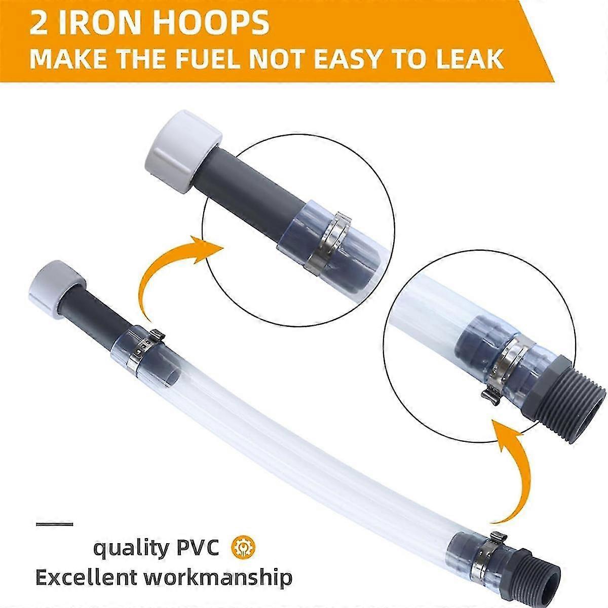 Racing Fuel Jug Hose - Gas Can Spout for 5 Gallon with Upgraded Filter ...