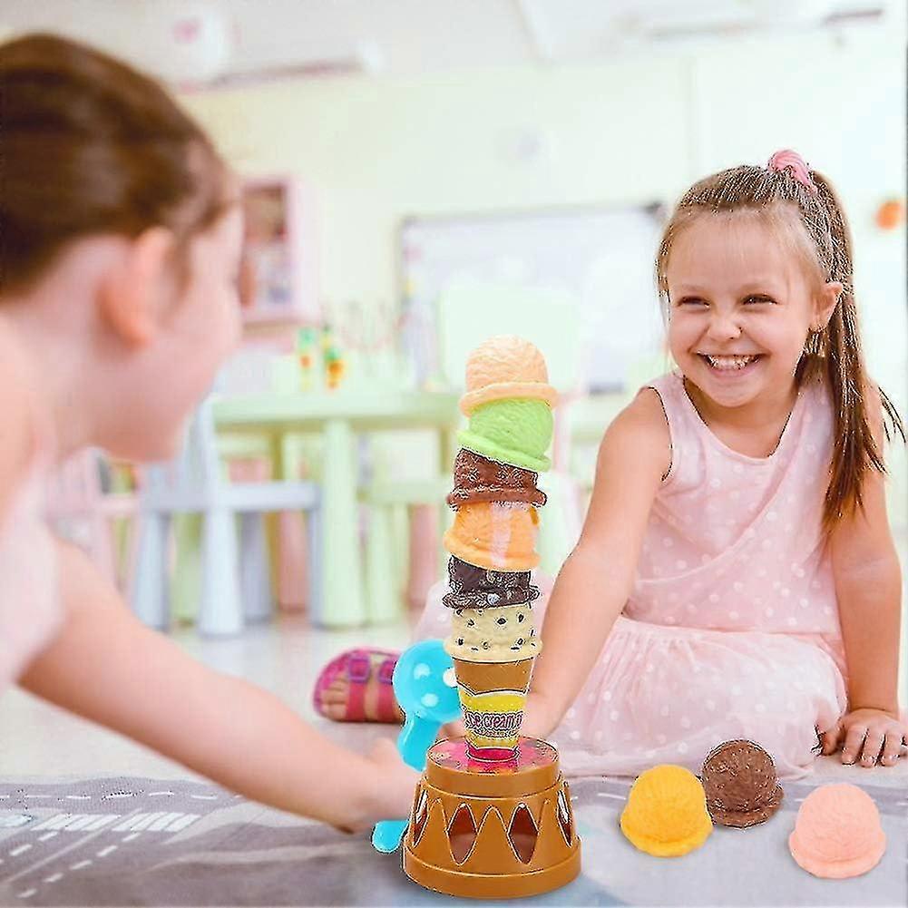 Ice Cream Game, Ice Cream Cone Playset Sweet Treats Ice Cream Parlour ...