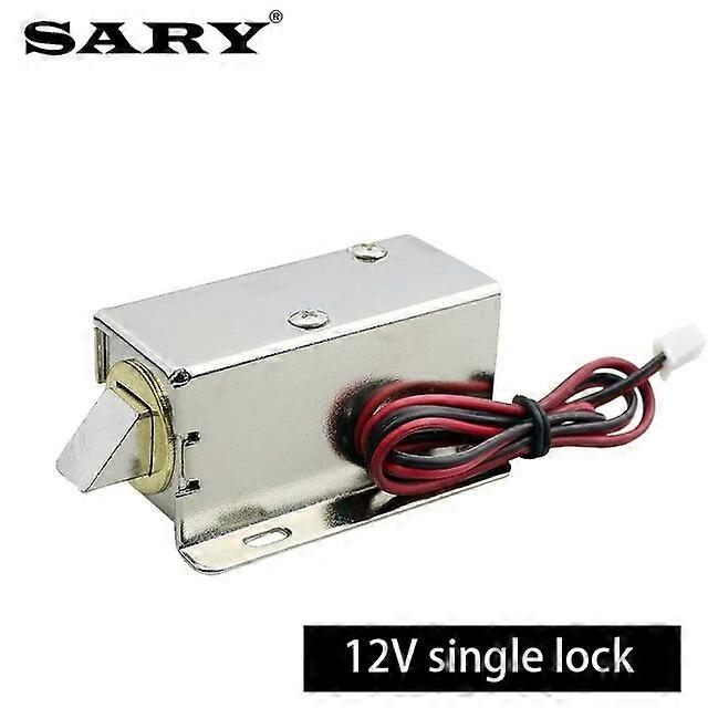 Small waterproof electromagnetic lock DC12V electric control lock ...