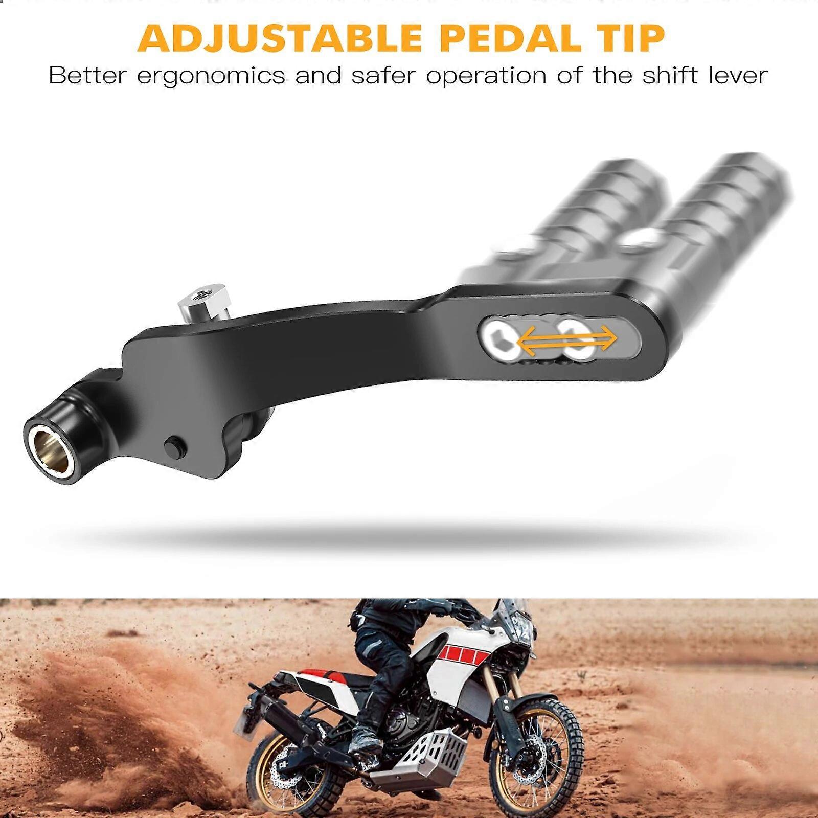 Motorcycle Foldable Foorests Footpeg Gear Shift Lever for Yamaha Tenere ...