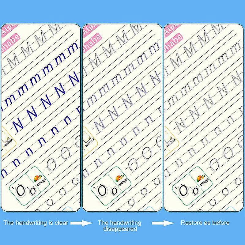 Creative Magic Copybook Set Portable Handwriting Workbook Reusable ...