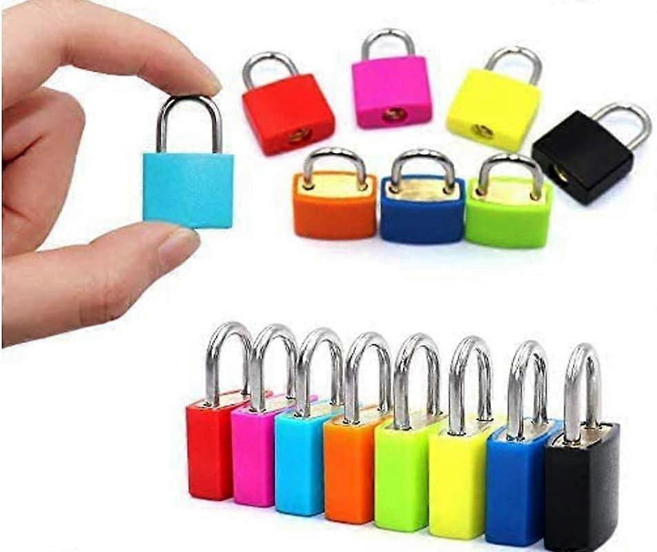 Small Size Padlocks for Securing Luggage I Metal Luggage Padlocks with ...