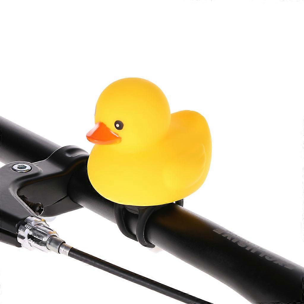 Small Yellow Duck Bicycle Bells for Head Lights Mountain Bike Handlebar ...