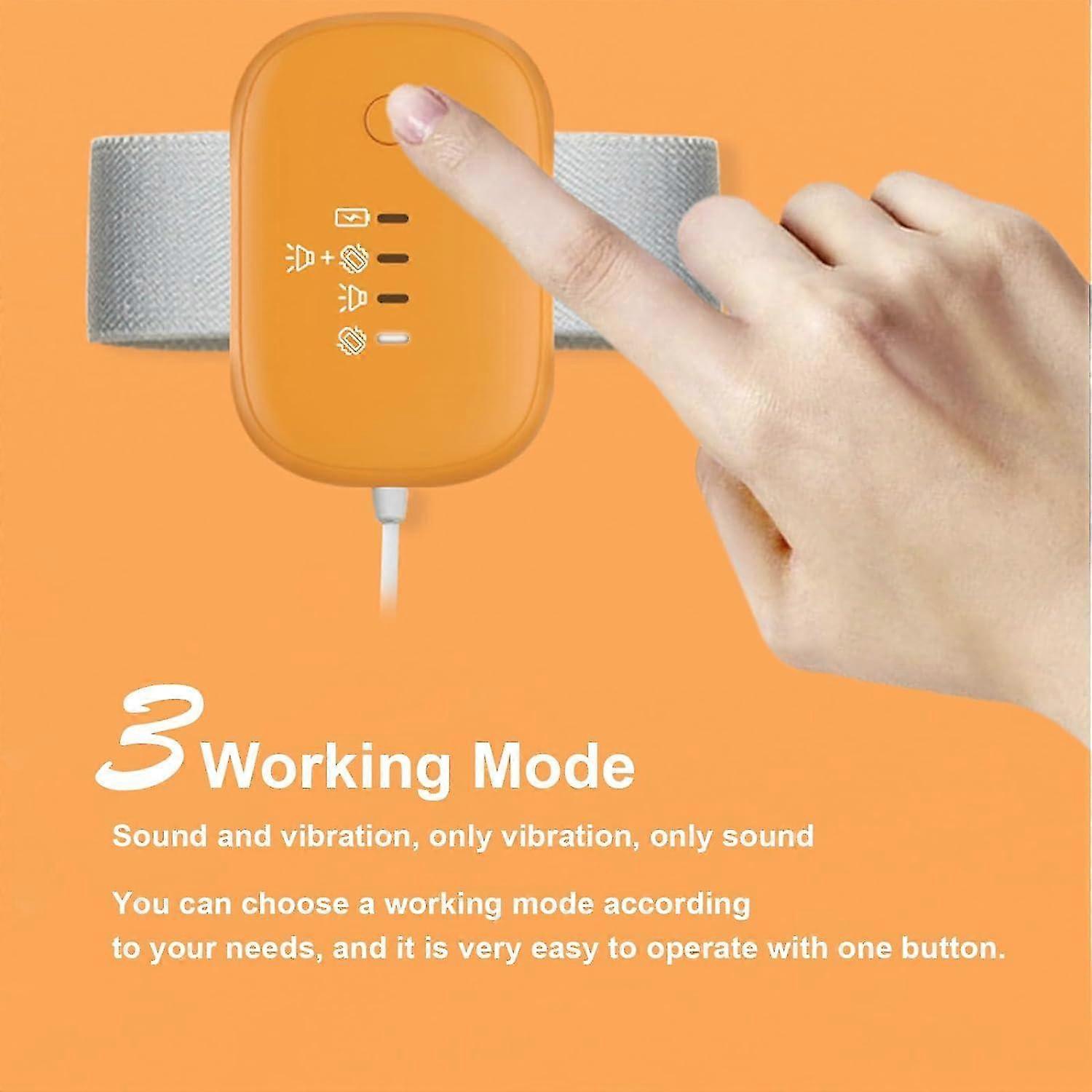 Bed Wetting Alarm for Kids Children, USB Rechargeable, 3 Working Modes ...