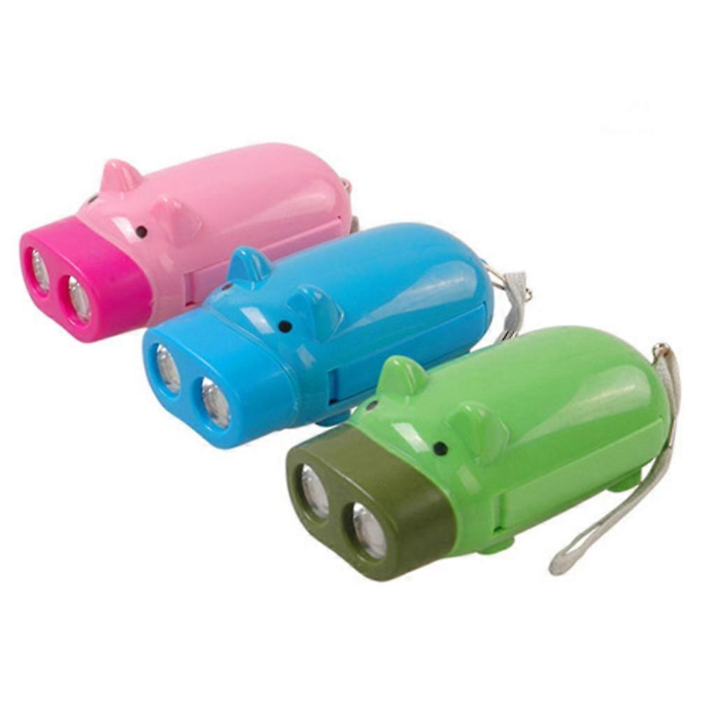 3 Pcs Toddler Outdoor Playset Portable Electric Torch Crank Powered ...