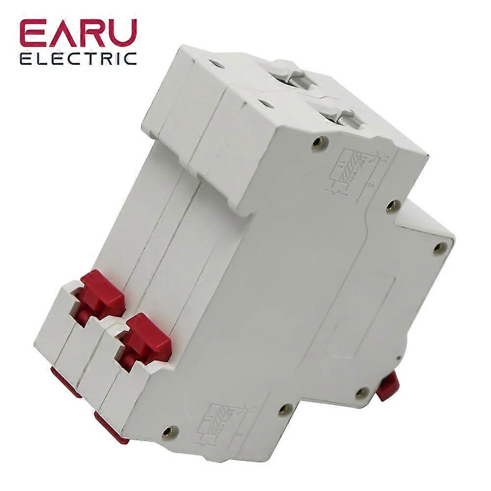 DZ47 2P 3A-63A 400V C Type Mini Circuit Breaker MCB Short Overload Circuit Protector 35mm Din ...