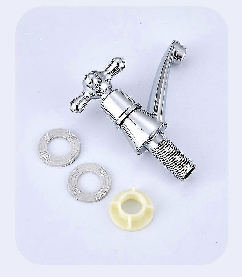 Single Cold Water Tap Water Tap, Chrome Single Cold Tap Basin Water Tap ...