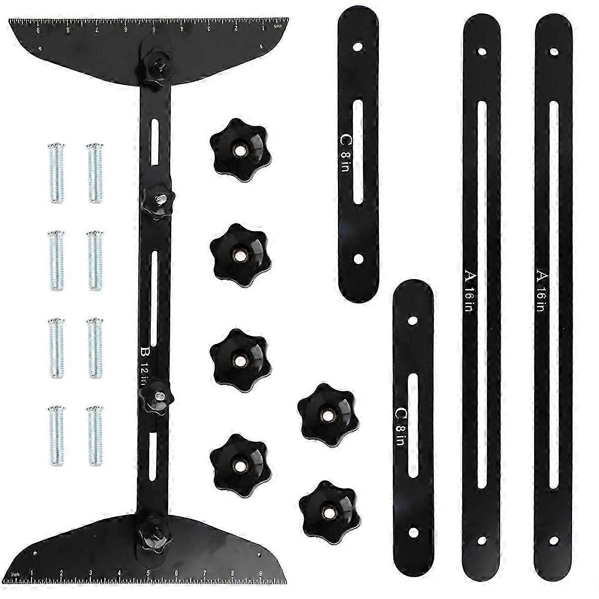 Stair Treads Gauge Template Tool,stair Measuring Ruler Set,shelf Layout ...