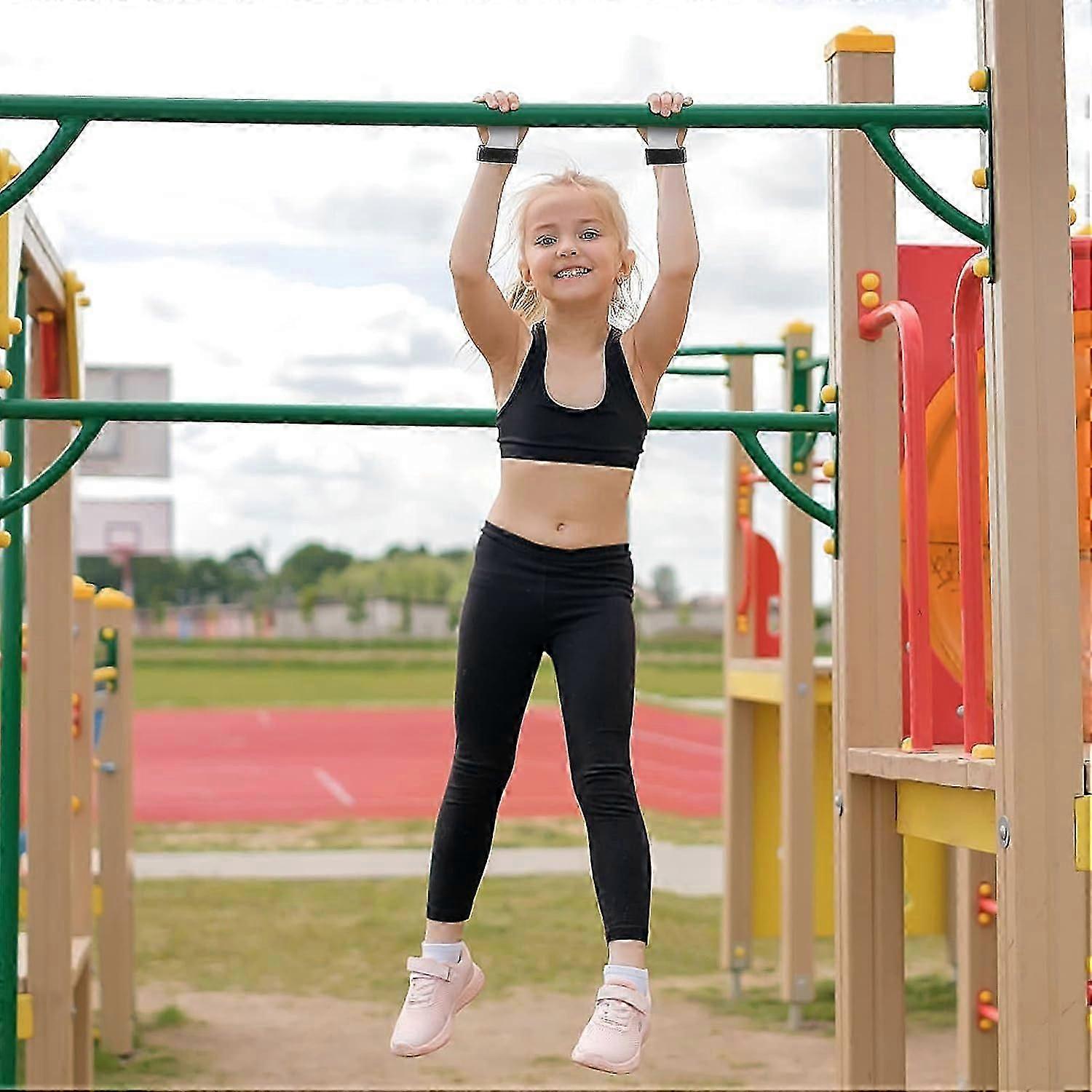 2Pcs Gymnastics Grips Wristbands Sets for Kids, Gymnastic Hand Grips ...