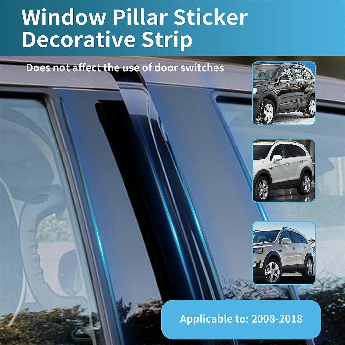Car Window BC Center Pillar Window Pillar Sticker Trim for Chevrolet ...
