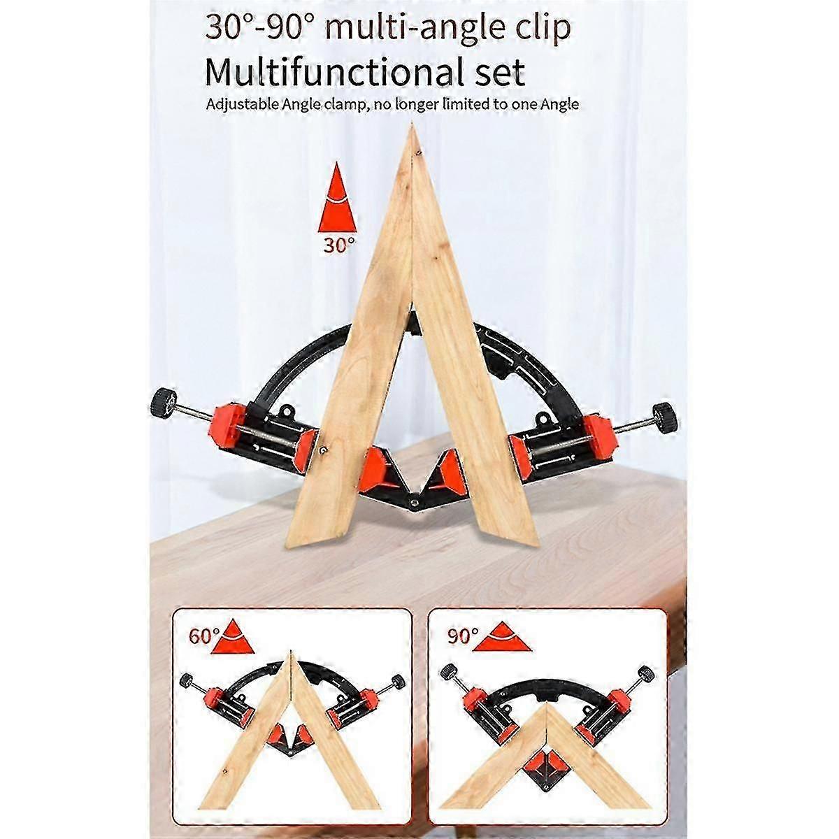 Woodworking Angle Clamp 30-90 Degrees Adjustable -angle Fixing Tool ...