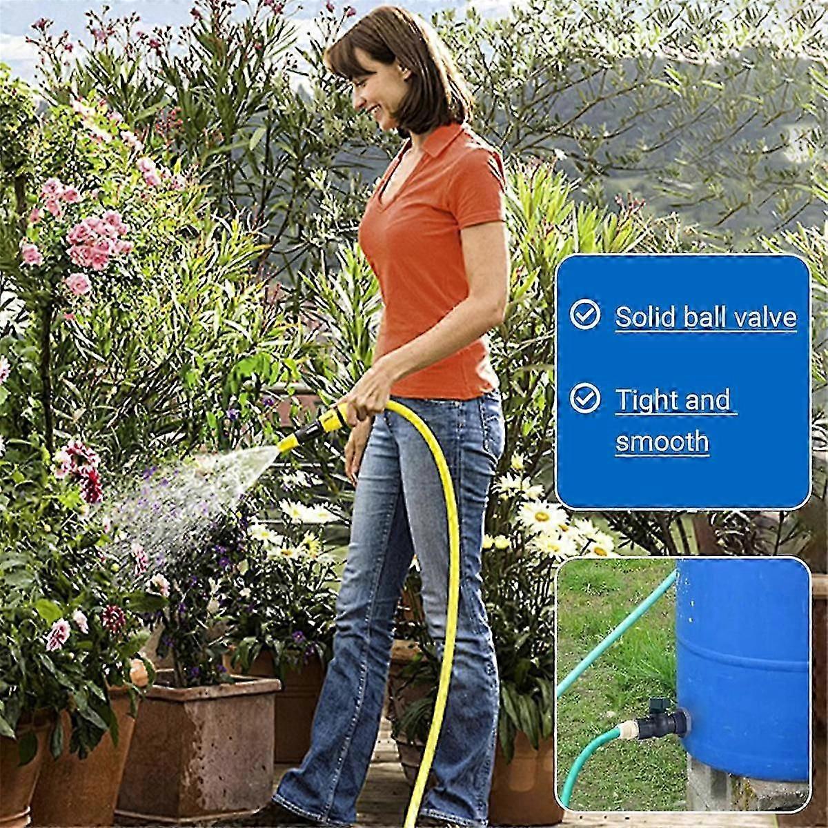 PVC Rain Barrel Diverter Kit, 3/4 Inch Rain Barrel Valve Rain Barrel ...