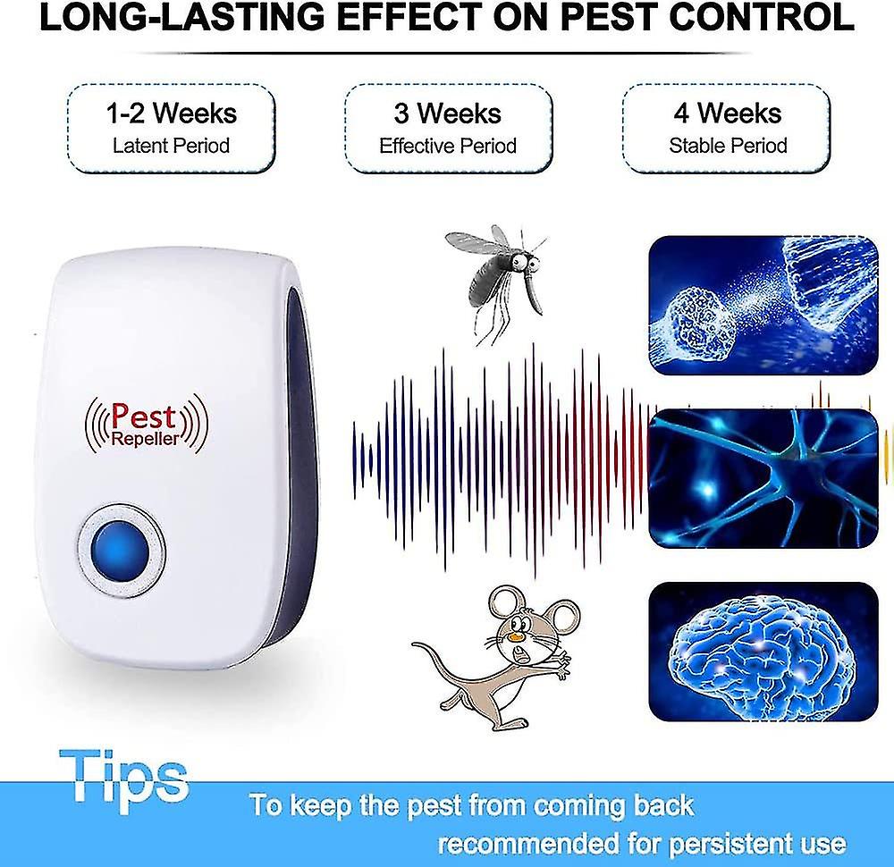 Ultrasonic Repellent, Ultrasonic Mouse Pack Of 6, Ultrasonic Mouse And ...