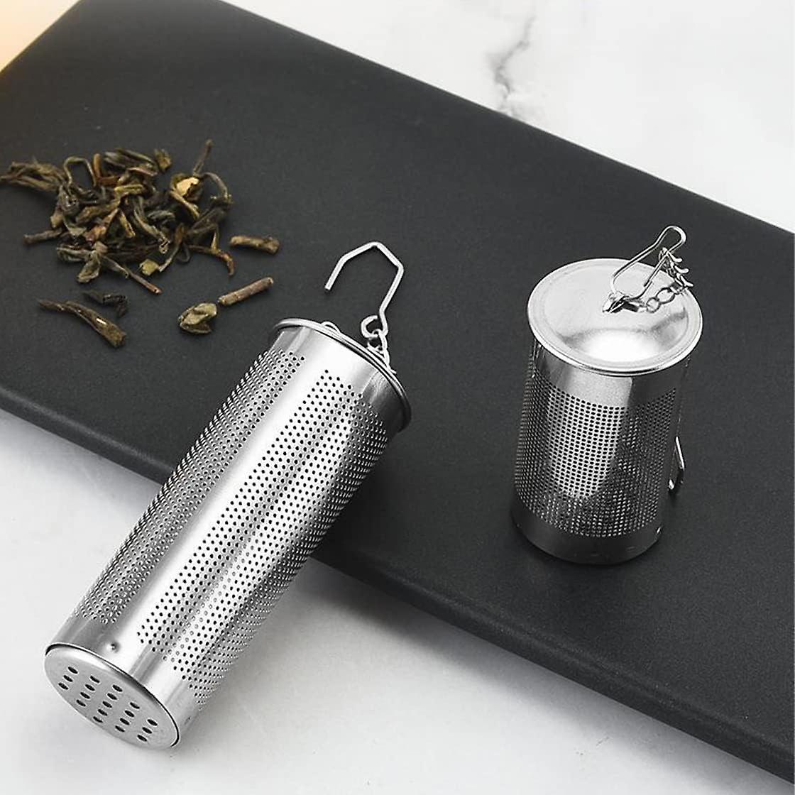 4pcs Stainless Steel Tea Infuser Tea Strainer With Extended Chain Hook ...