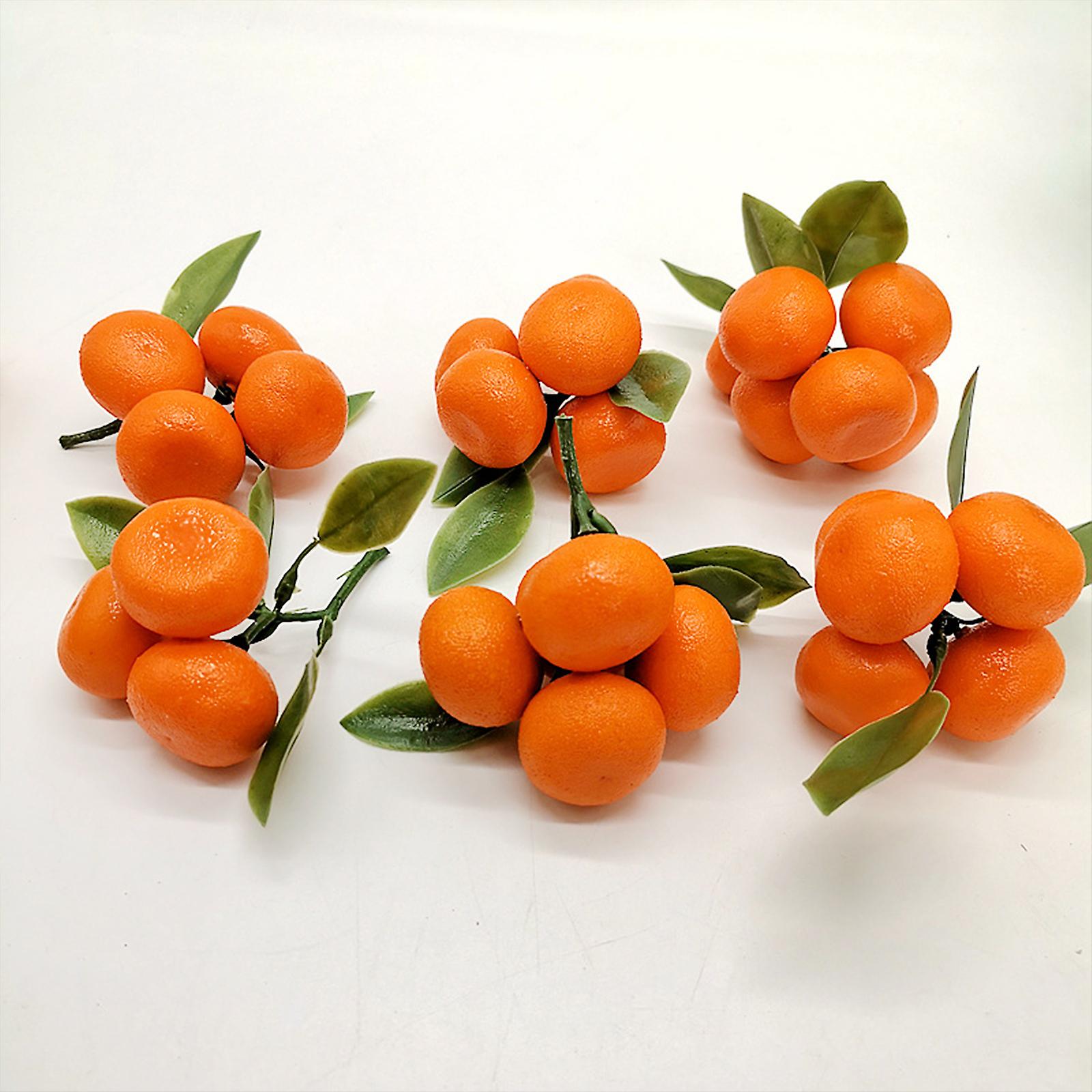 Artificial Orange Fake Fruit For Home Decor, Tabletop, Photography ...