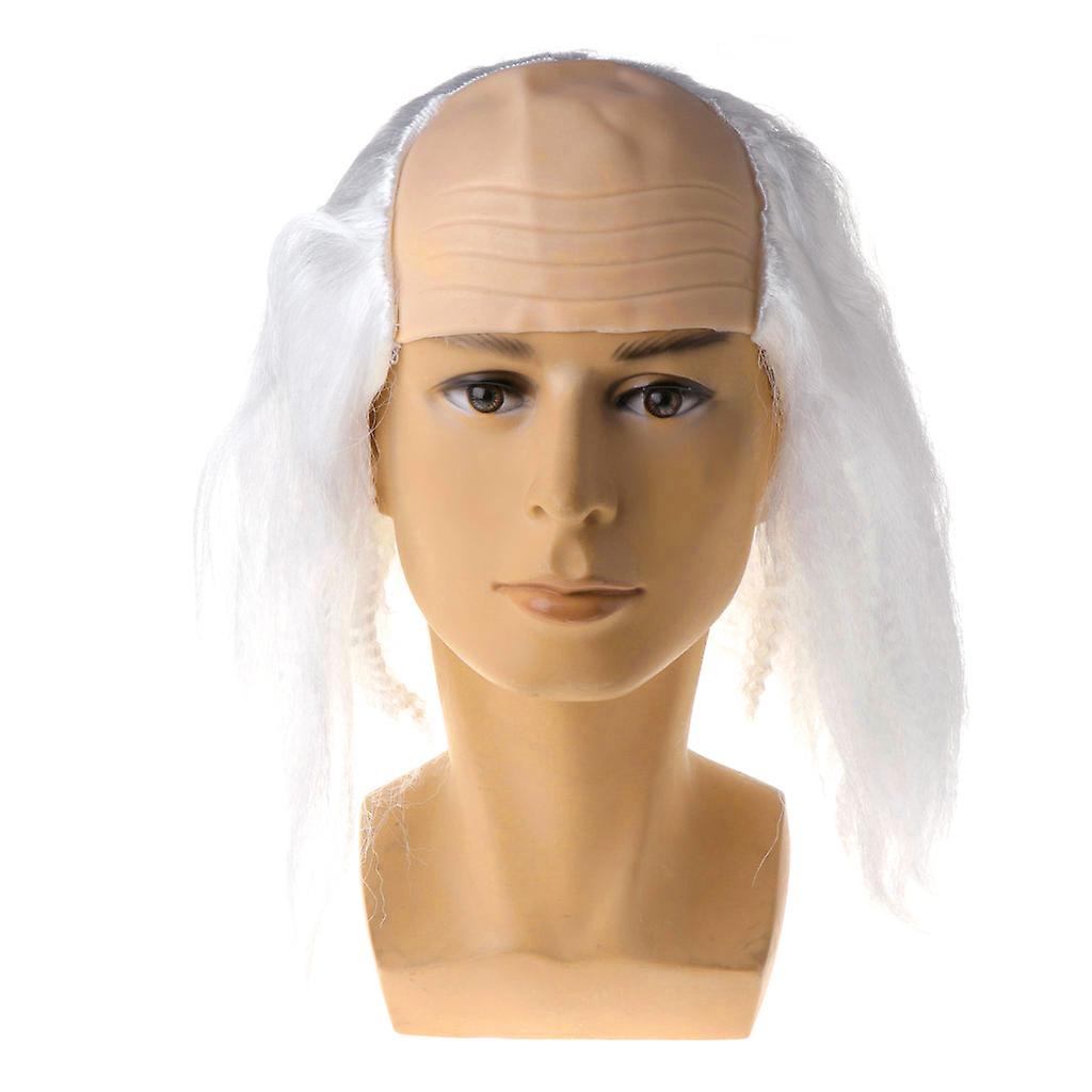 Halloween Wigs Bald Hair Masquerade Costume Party Funny Cosplay Prop ...