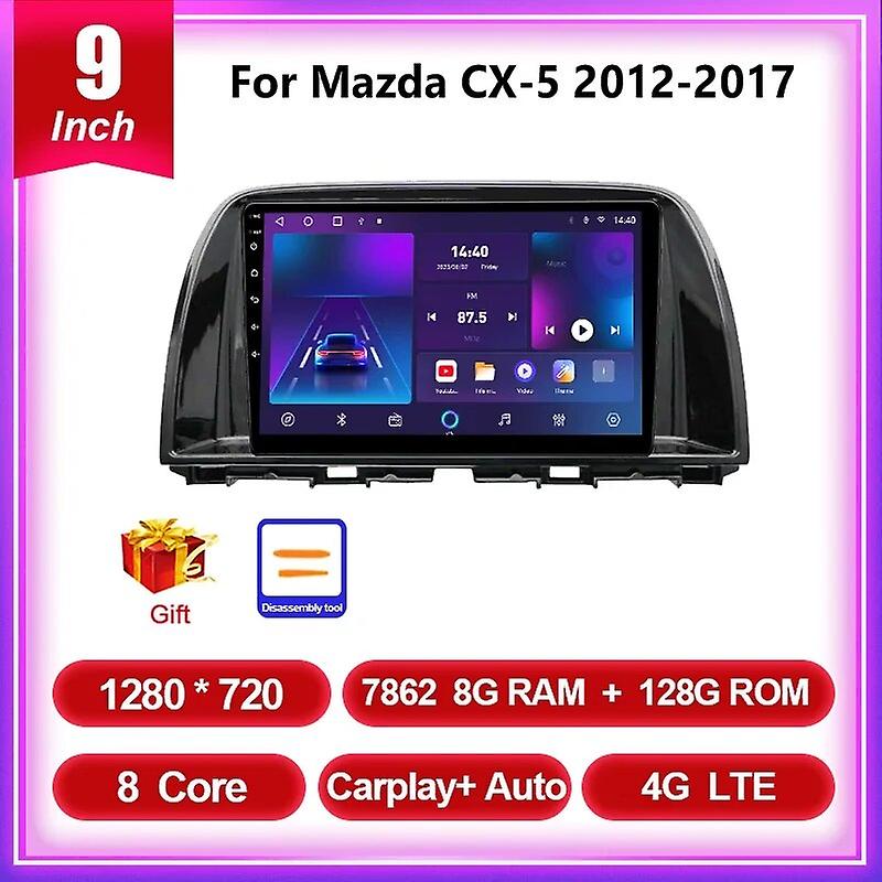 Car Radio For Mazda Cx-5 Cx5 2012 - 2017 Carplay Android 12 Auto ...