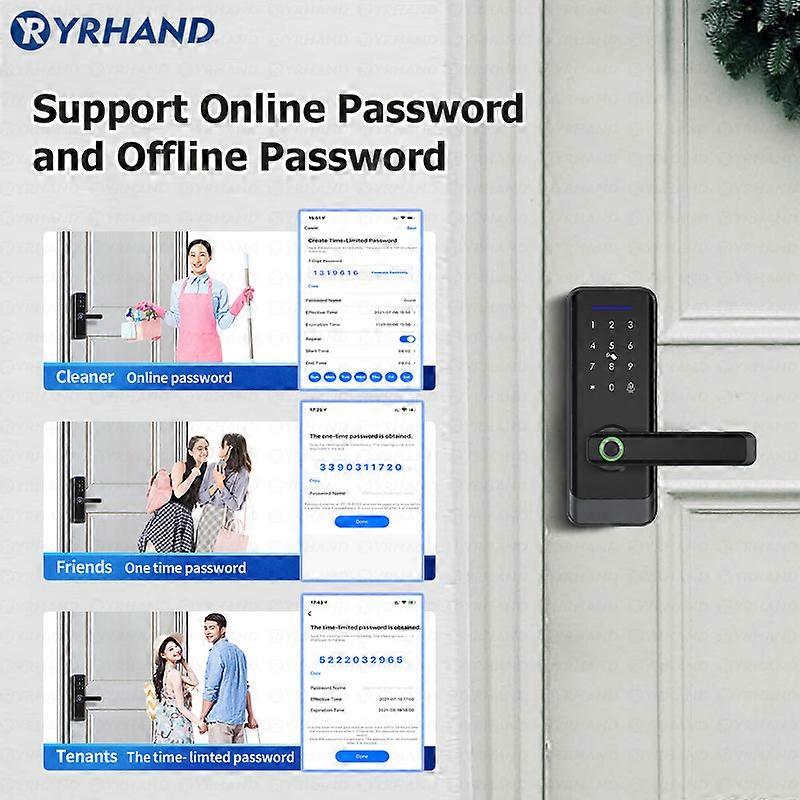 Security Protection Ttlock Remote Control Keyless Electronic Waterproof ...