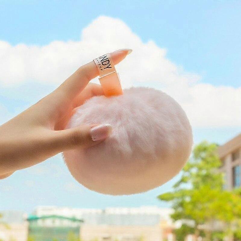 Makeup Highlighter Powder Puff Glitter Shimmering Foundation Powder ...