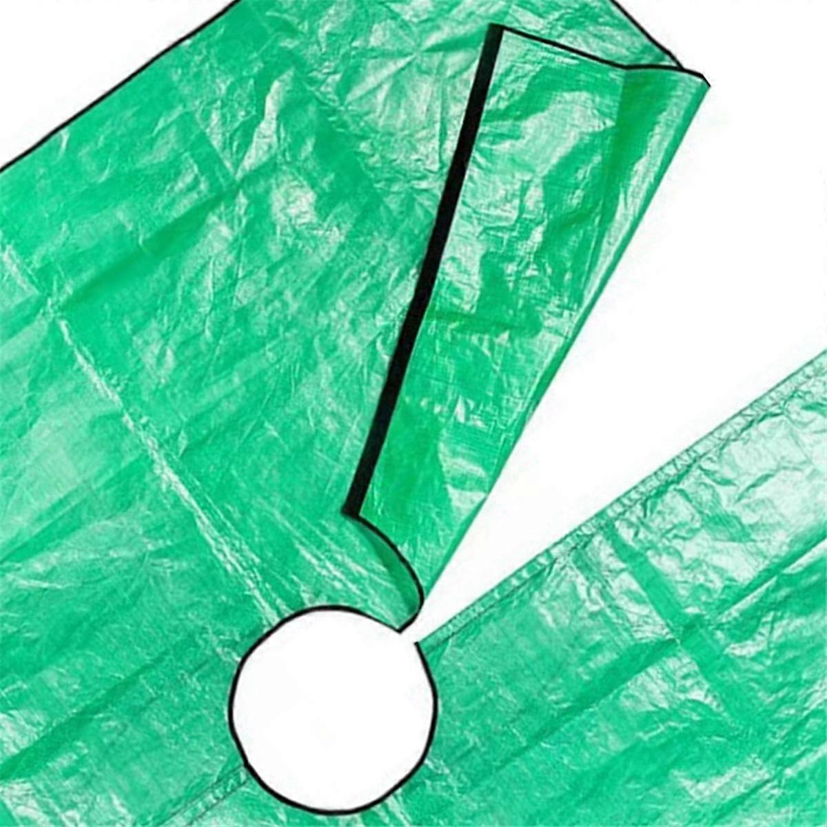 Garden Tree Pruning Waterproof Tarp with 12 Inch Hole for Tree and ...