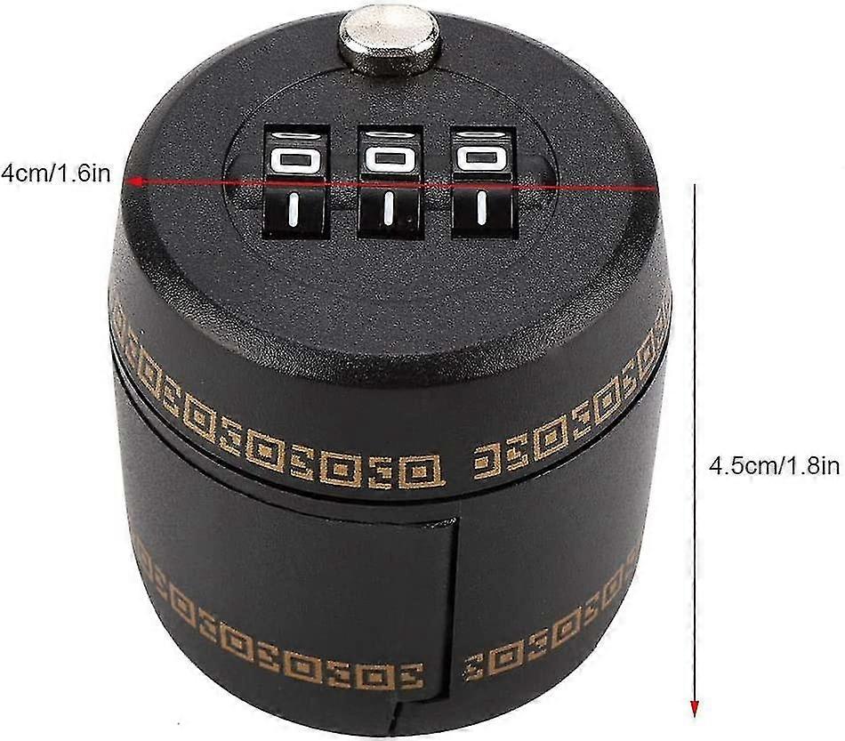 Wine Bottle Plastic Stopper 3-digit Password Lock Cap Combination Lock ...