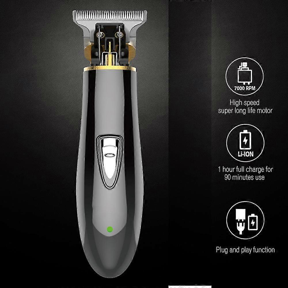 Professional Barber Liner Cordless Hair Clipper - Men's Hair Trimmer ...