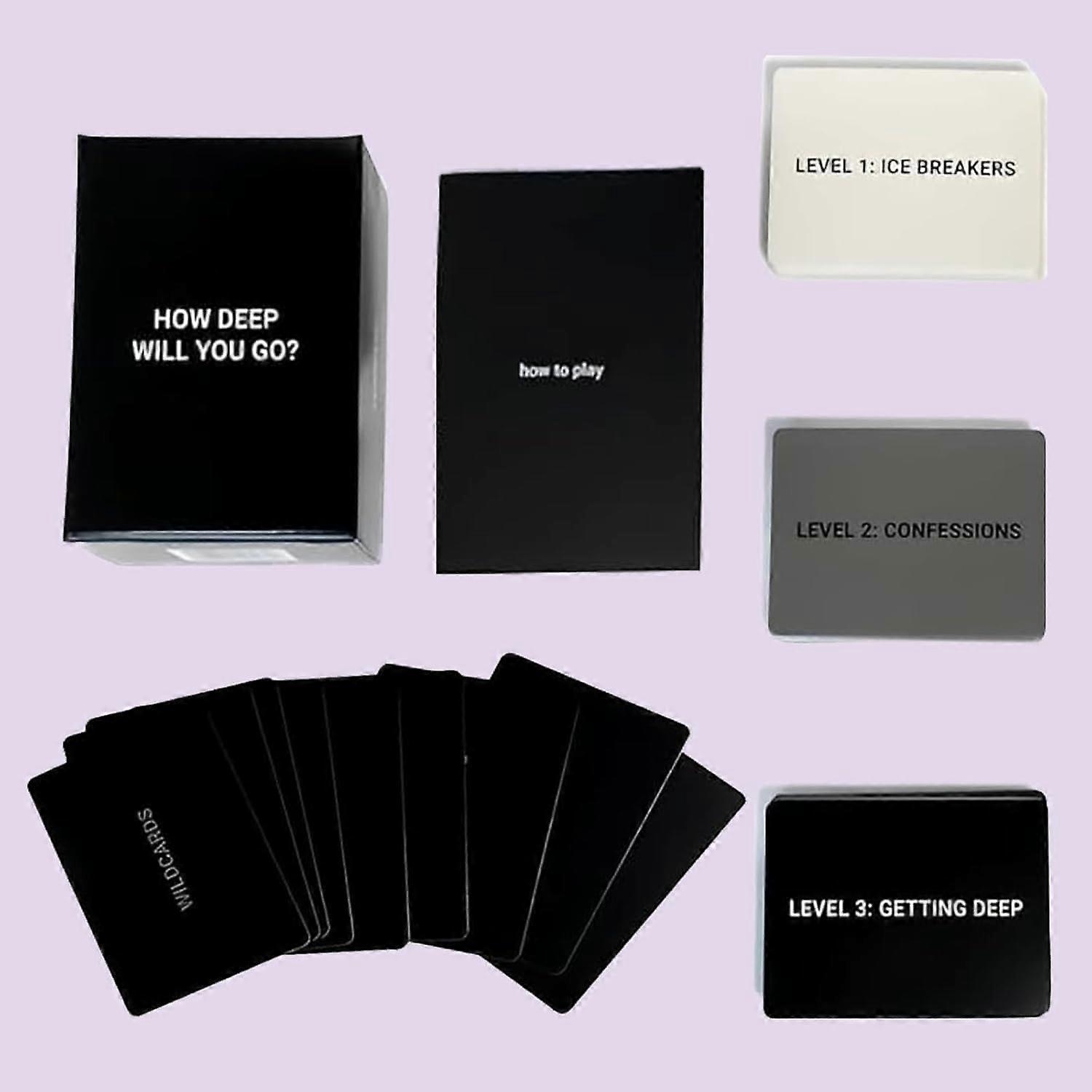 Exploding Kittens How Deep Will You Go? Conversation Cards - 99 Deep ...