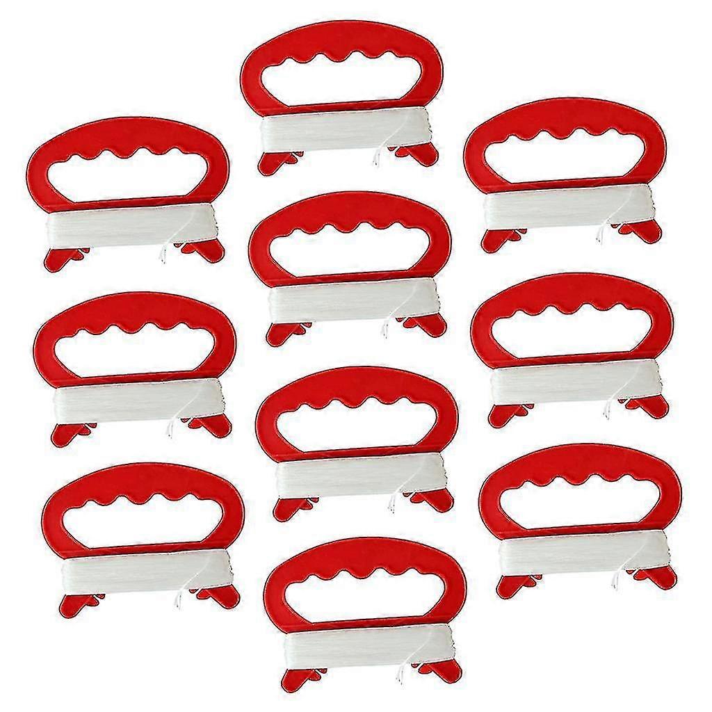 1/5 10pack D Shape Kite Spool Handle With Line 30meters Kite String ...