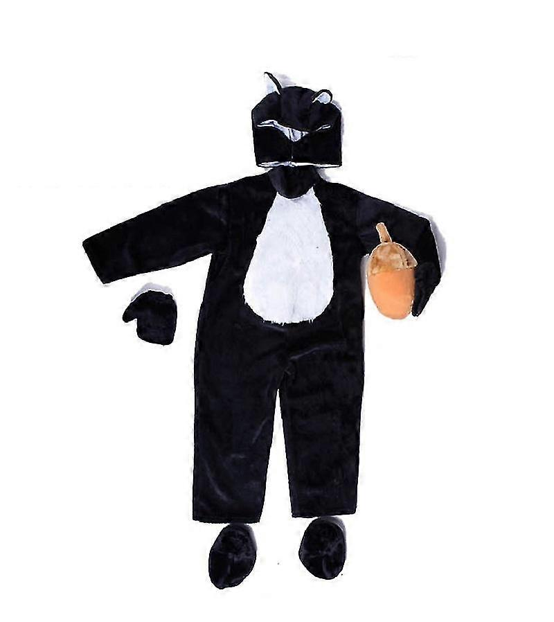 Squirrel Costume Furry Squirrel Costume With Acorn For Adult And ...