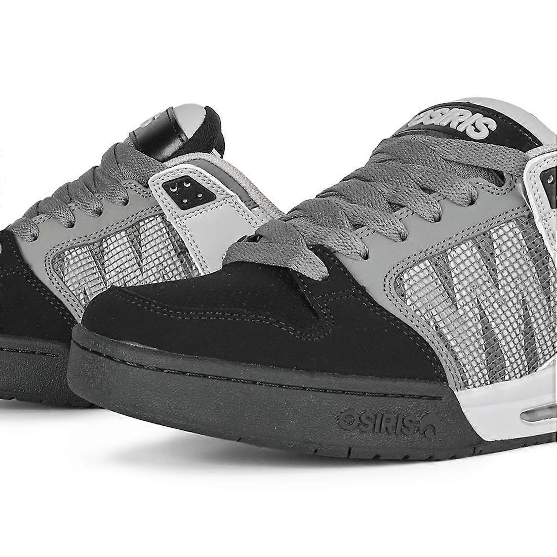 Osiris Pixel Skate Shoes - Black/Charcoal/Grey | Fruugo UK