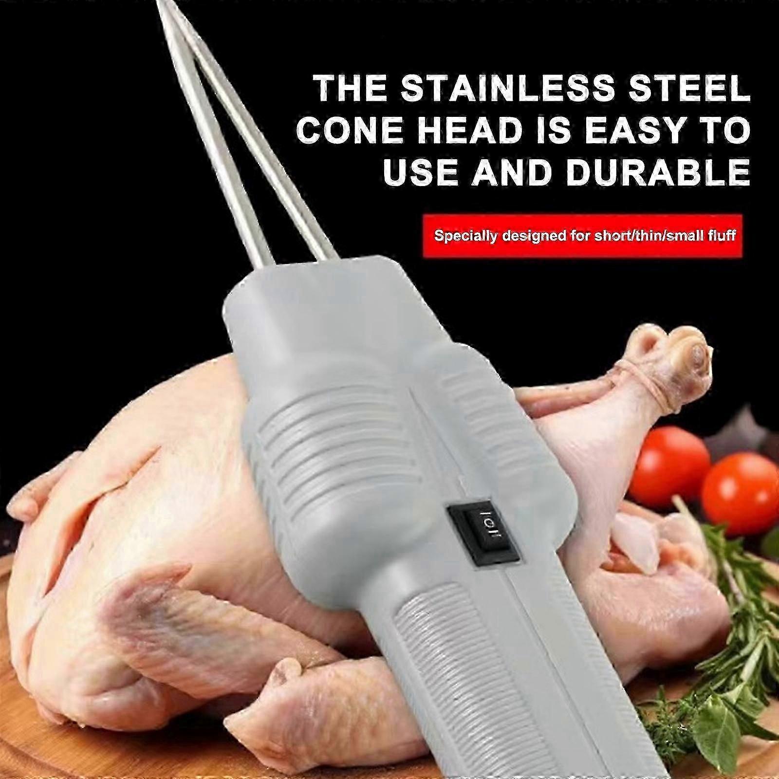 Electric Poultry Feather Plucker Rechargeable Small Chicken Plucker ...