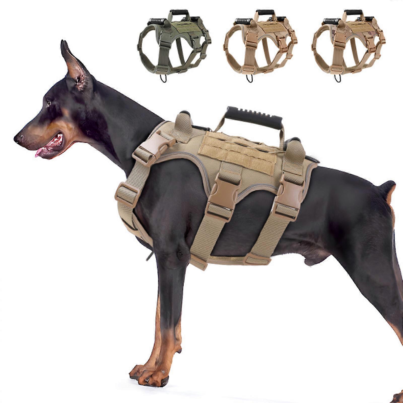 Dog Harnesses Tactically Dog Vests Durability Nylons Dog Militaries ...