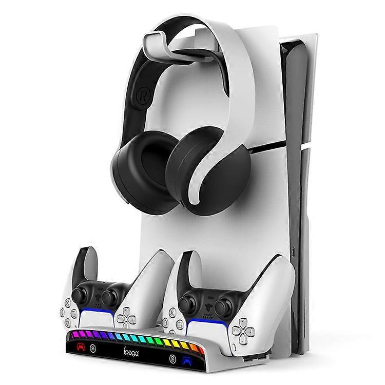 IPEGA PG-P5S011 For PS5 Slim / PS5 Wall Mount Charging Dock with RGB ...