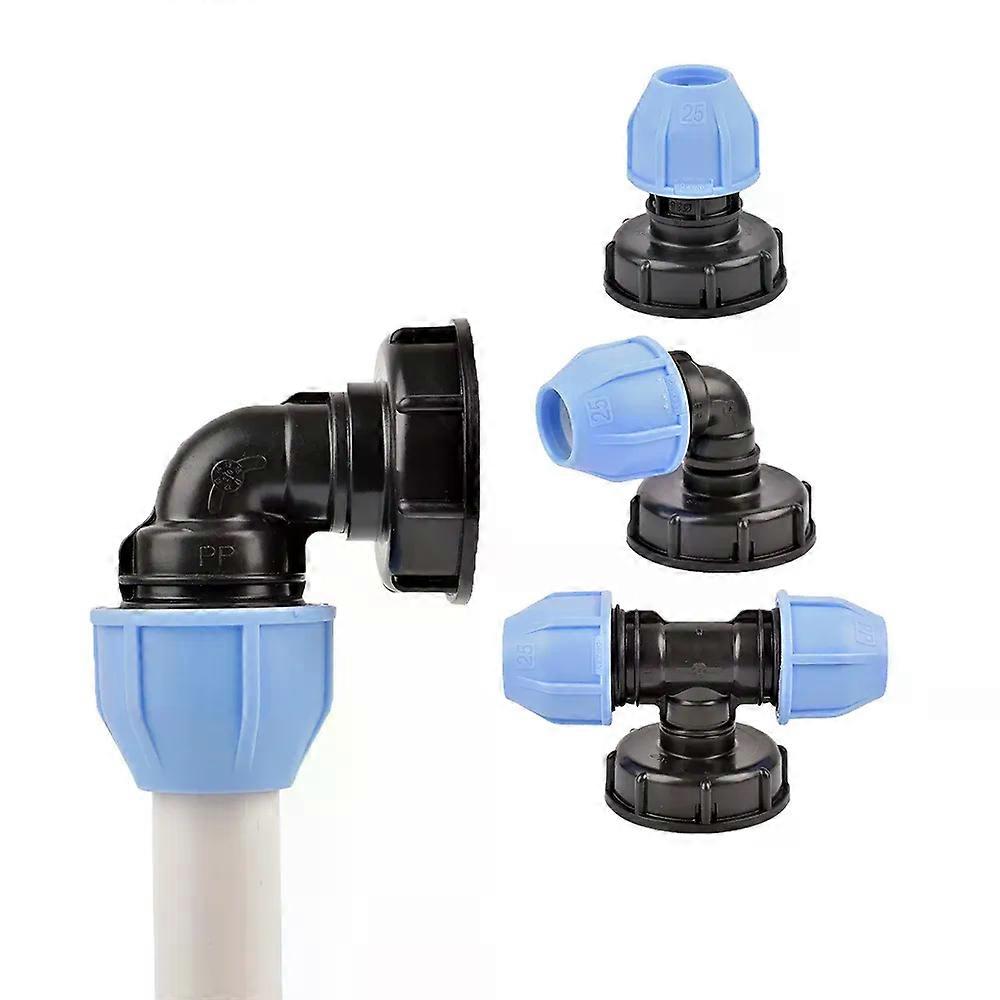 IBC Tank Fitting 20/25/32mm S60 IBC Tank Tee Splitter Quick Coupler ...