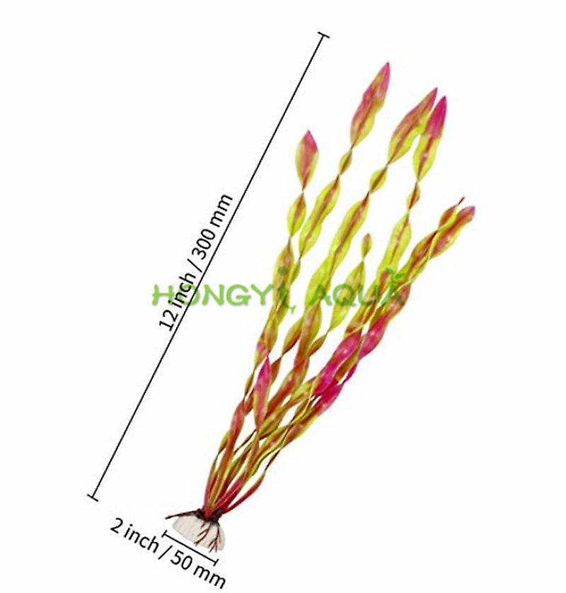 Artificial Seaweed Water Plants For Aquarium, Plastic Fish Tank Plant ...