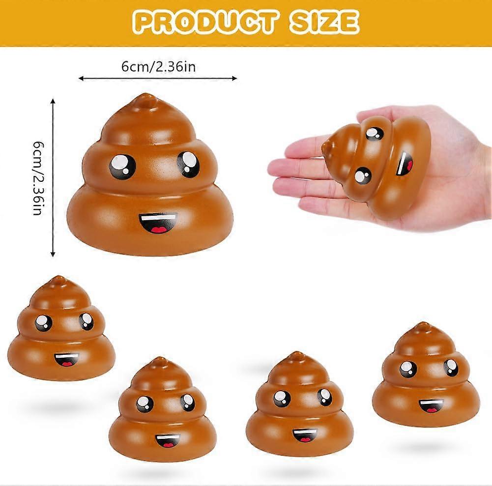 Fake Poop Stress Balls - Hand Exercise Toys - Anxiety Relief for Kids ...