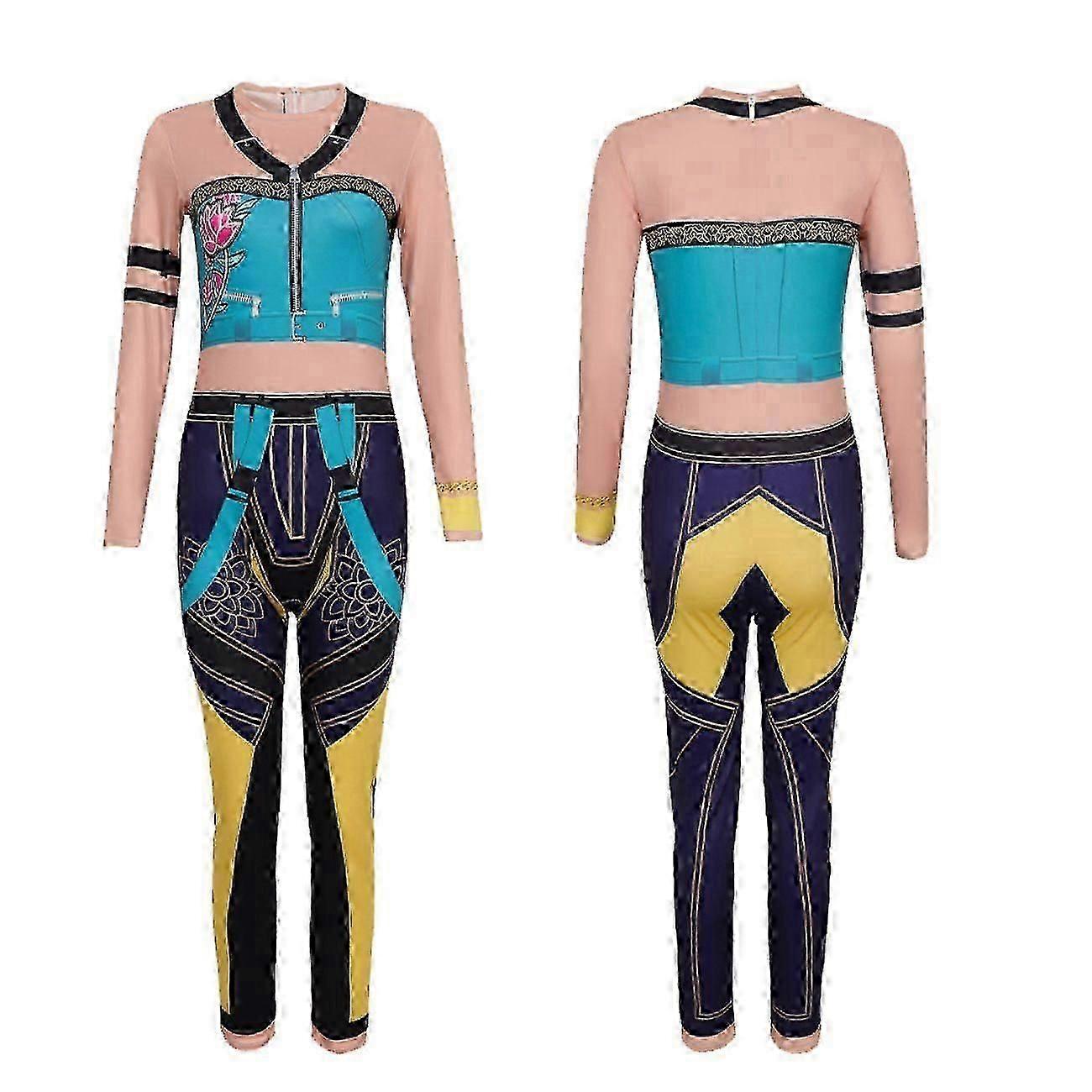 Kpop Demon Hunters Jumpsuit Rumi Cosplay Costume Mira Role Playing Cosplay Bodysuit | Fruugo UK