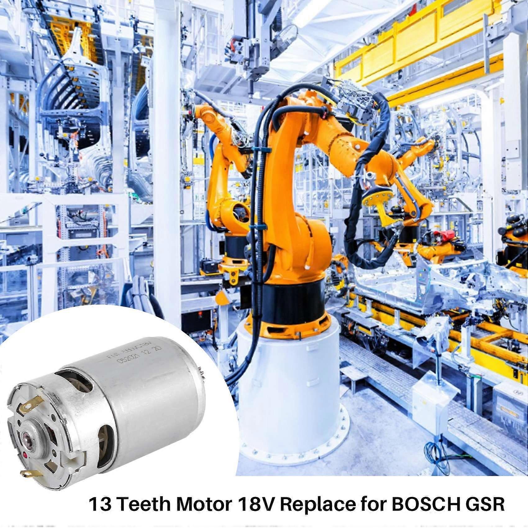 13 Teeth Motor 18V Replace for BOSCH GSR 18-2-LI GSB 18-2-LI GSR18-2-LI ...