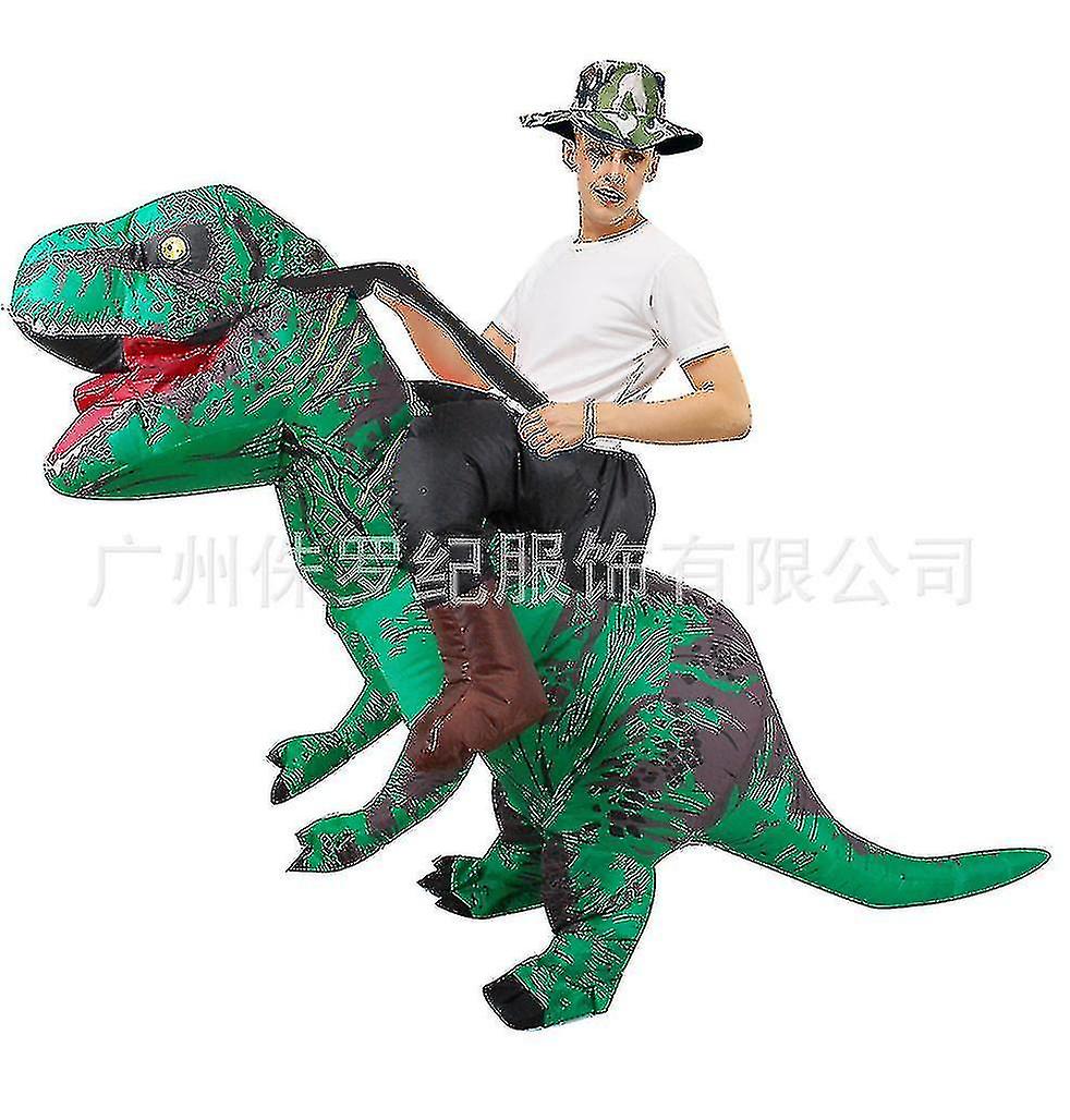 Ride Adult T-rex Costume Festive Inflatable Costume | Fruugo UK