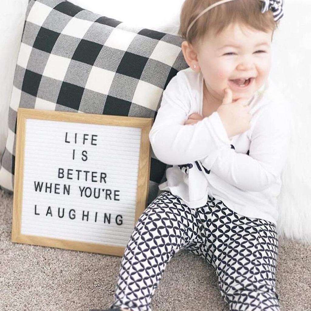 Multi-functional Felt Letterboard Set with Pre-cut Letters Numbers ...