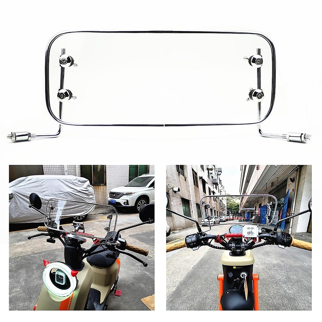 Universal WindScreen Front Screen Wind Air Deflector Scooter Modified ...