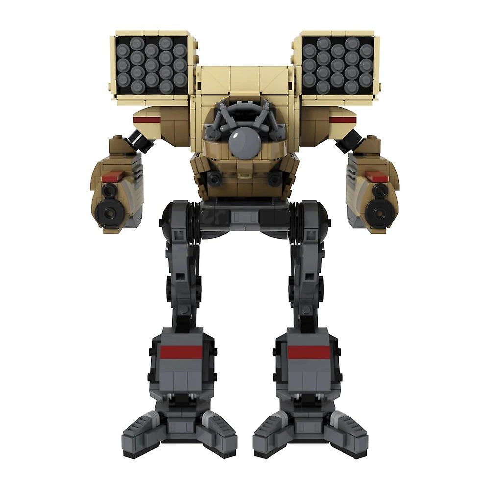 Gobricks Robot Series Moc Bricks Mad Cat Mecha Clan Ghost Bear Building ...