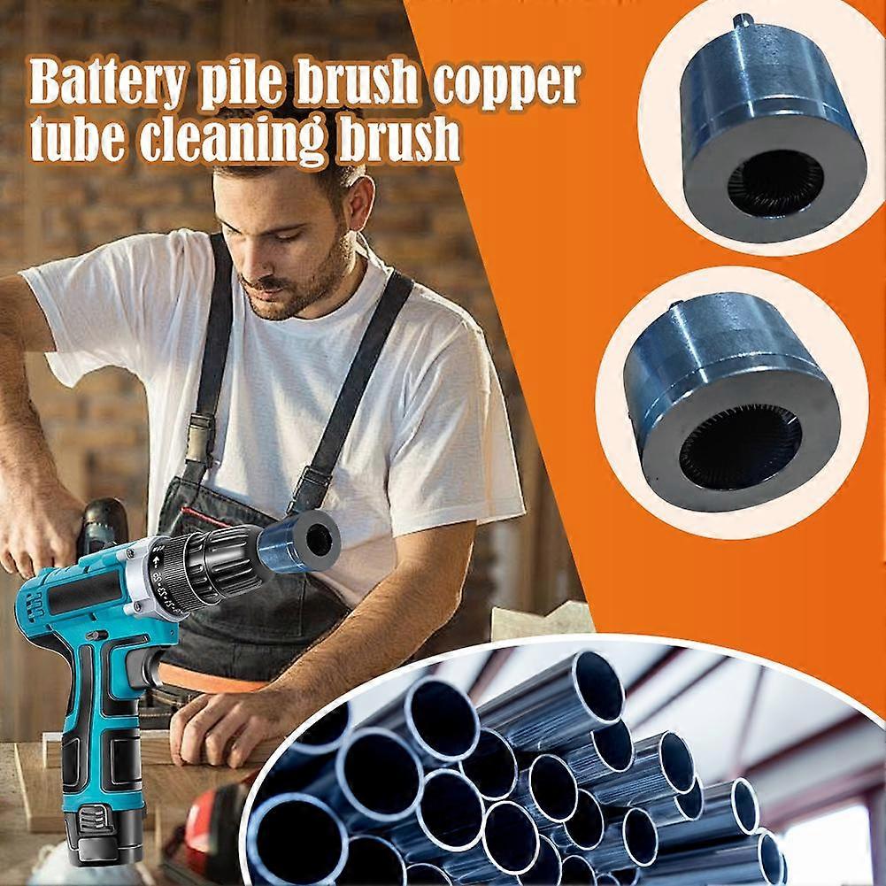 15/22mm Metal Copper Pipe Cleaner Pile Head Cleaner Brush | Fruugo UK