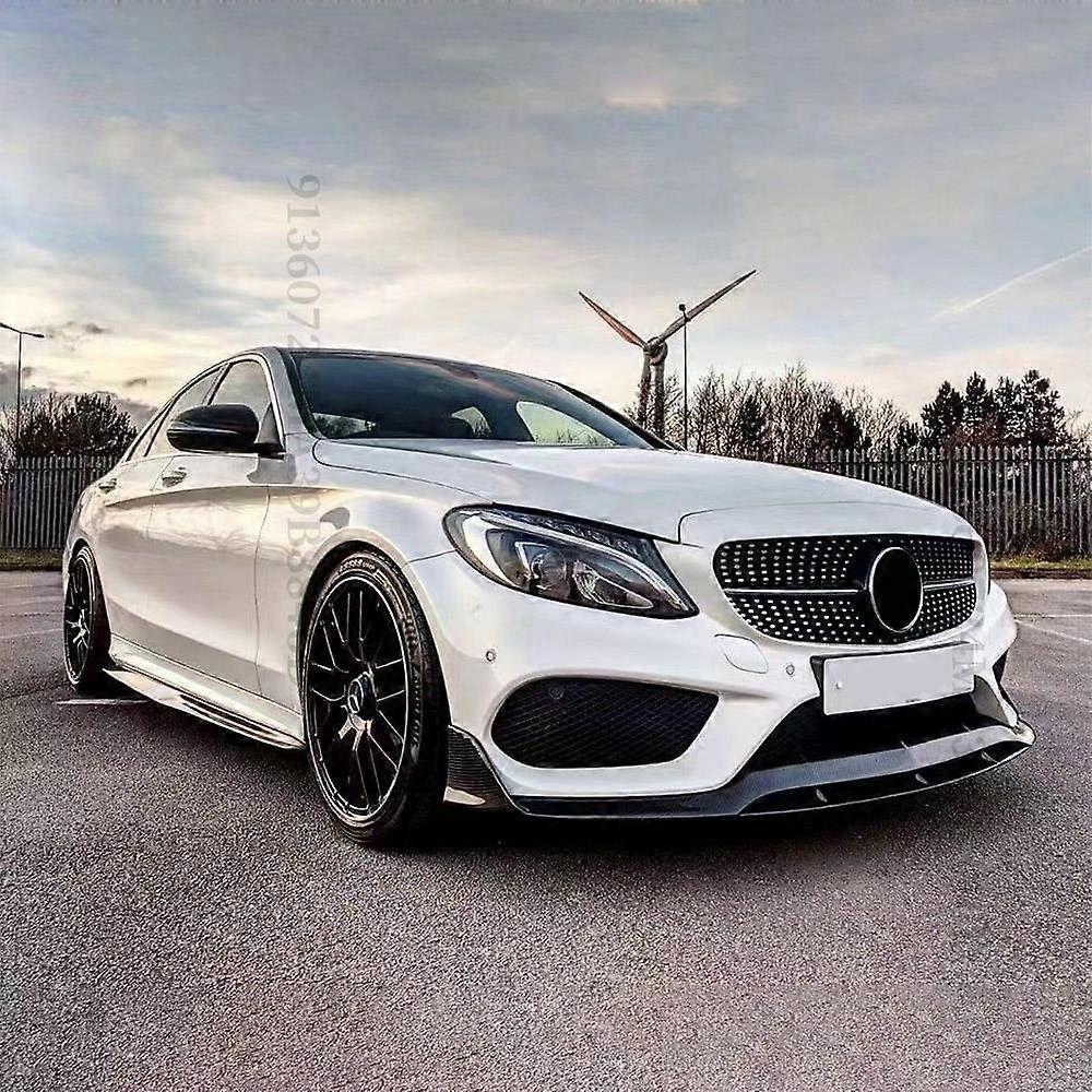 Upgrade Diamond Style Front Inlet Grille Bumper Grill Hood For Mercedes ...