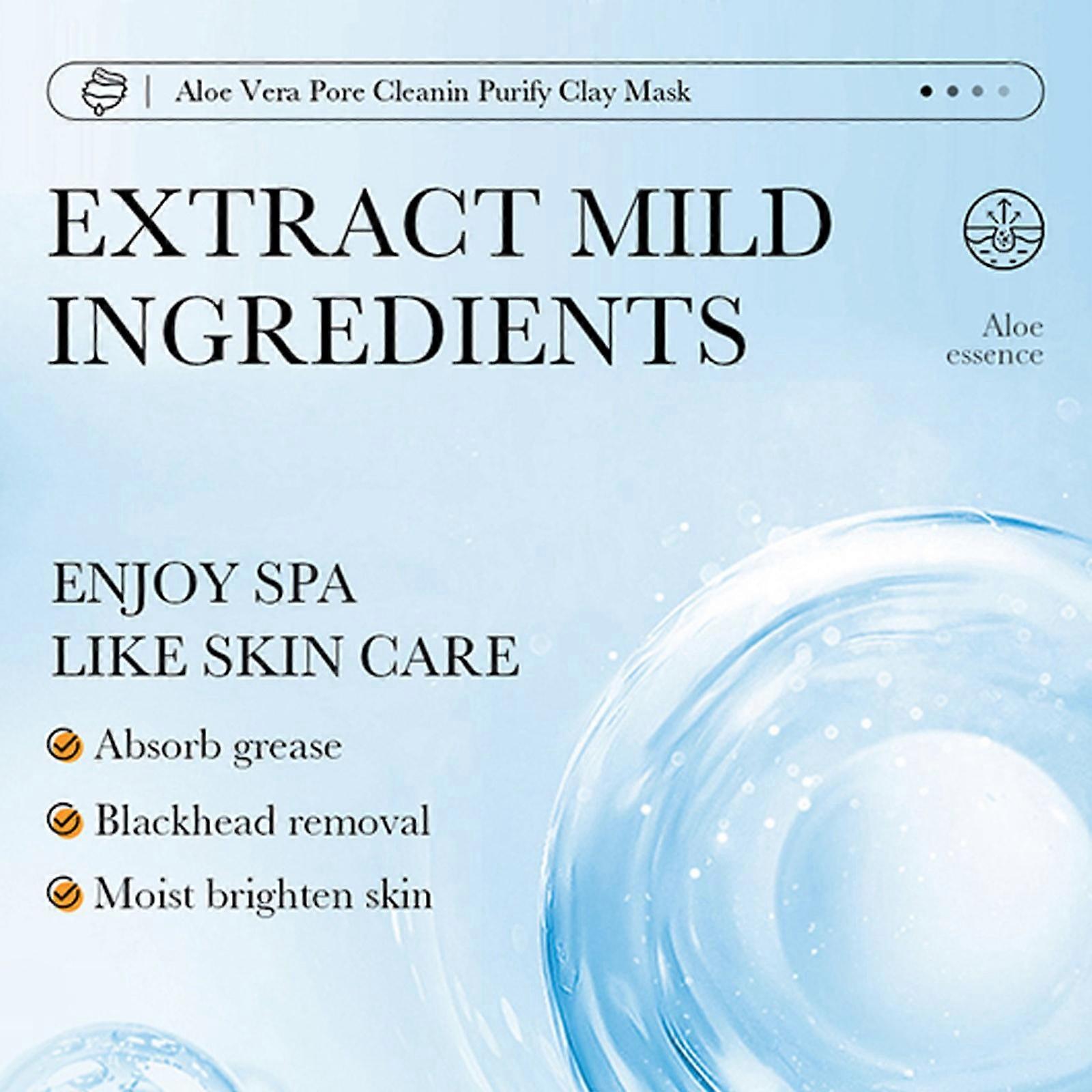 Aloe Pore-Clearing Mask - Facial Cleansing Gel Mask 100g | Fruugo UK