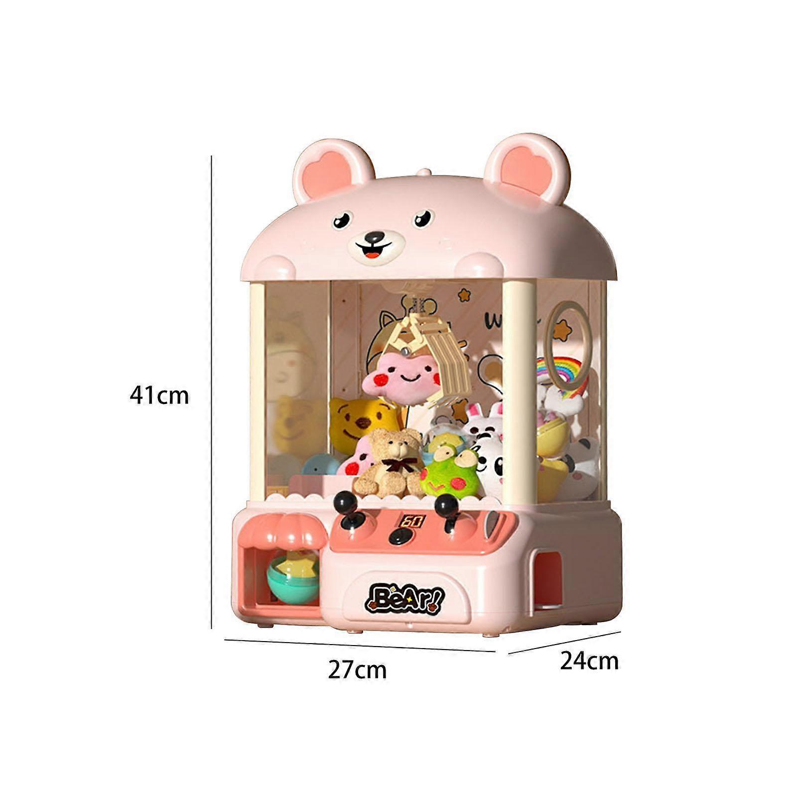 Small Claw Machine Pretend Play Crane Game for Boys Girls Kids Holiday ...